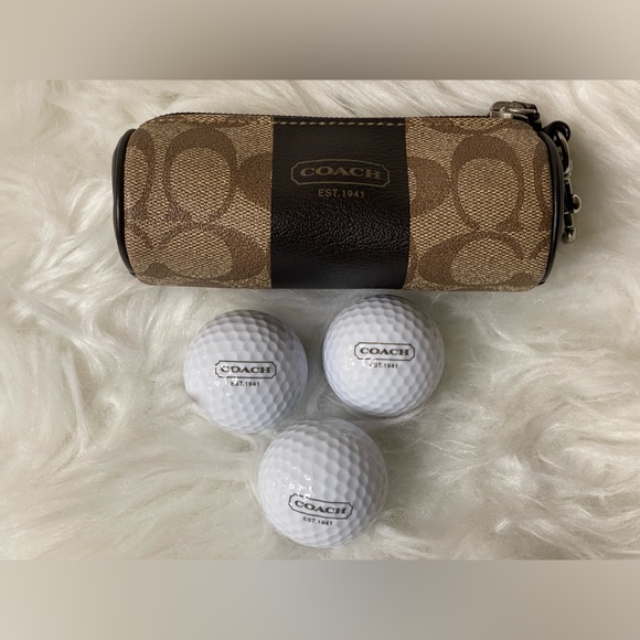 Coach | Bags | Coach Golf Ball Set | Poshmark